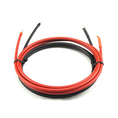 China Customized Length Solar Panel Extension Cable Flame Retardant With OT Plug for sale