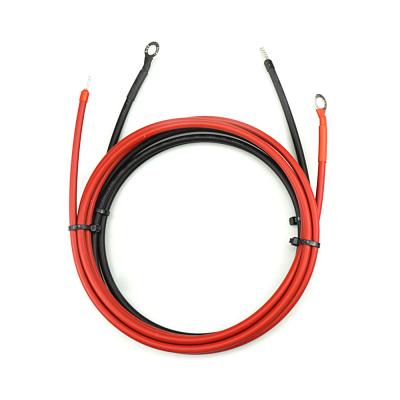 China TUV CE Power Adapter Solar Panel Cable Kits - 12AWG 35cm / 1.1ft for sale