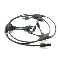 China Female Male Solar Y Branch Connectors 1 To X Parallel Adapter for sale