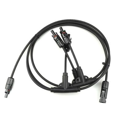 China CE Parallel Solar Panel Y Connector High Temperature Resistant for sale