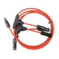 China Y Branch Parallel Adapter Cable Wire Plug X To 1 For Solar Panel Connector for sale