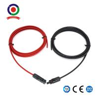 China 10 AWG Solar Panel Extension Cable With Female Male Connector 6KV TUV for sale