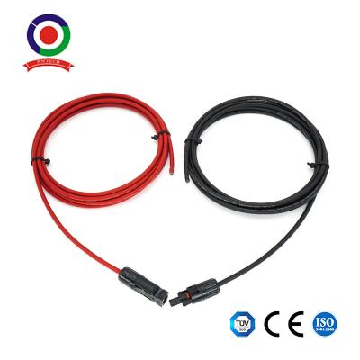 China 10 AWG Solar Panel Extension Cable With Female Male Connector 6KV TUV for sale