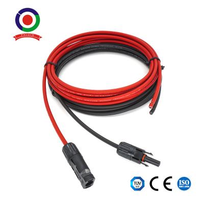 China 15Ft 10AWG Solar Extension Cable With Female And Male Connectors for sale