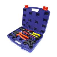 China Solar Ratcheting Wire Crimper Pliers For Heat Shrink Connectors for sale