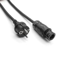 China Betteri BC01 Micro Inverter Extension Cable with IP68 Protection 25A Rated Current and Rubber Insulation for Solar Power Systems for sale