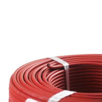 China Black / Red XLPO Insulation DC Solar Cable 5.5mm 4mm2 For Solar Panel / Inverter for sale