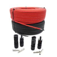 China XLPO Insulated Copper Solar Direct Current Cable 100m Length 4mm2 dc solar cable for sale