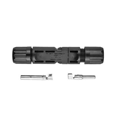 China DC 600V IP67 Rated Solar Panel Connectors with Operating Temperature -40°C To +105°C for Photovoltaic PV Applications for sale