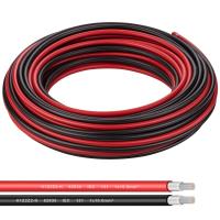 China Solar Mounting System Solar PV Cable With 1 Core In Black / Red for sale