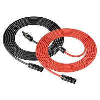 China Tinned Copper Conductor Solar Panel Extension Cable With 105°C Temperature Rating for sale