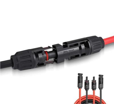 China TPE Insulation Material Female Connector Solar Energy Extension Cable Available for sale