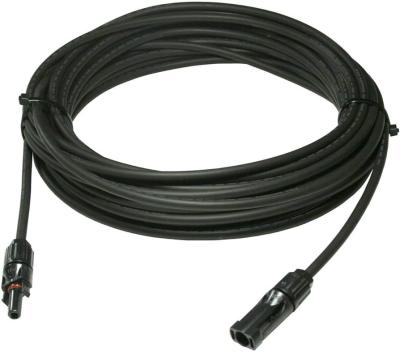 China 1500V Solar Power Extension Cable PC 9330 Jacket Material 105°C Temperature Rating for sale
