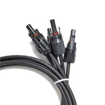 China H1Z2Z2-K 1x4mm2 Solar Power Extension Cable For Tinned Copper Connector for sale