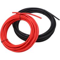 China Black / Red Hybrid System Solar PV Cable With XLPO Outer Sheath for sale