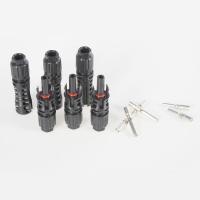 China Durable Solar Panel Connectors with DC 600V Voltage Rating and 60A Current Capacity for Solar Panel/Inverter Applications for sale