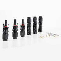 China 12-8 AWG Solar Panel Connectors With -40°C To +105°C Operating Temperature And 2 Contacts For Reliable Solar Energy Transfer for sale