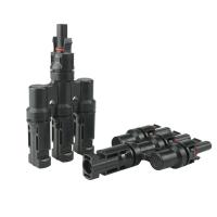 China 30A Copper Solar Branch Connectors IP67 Rated With Low Contact Resistance for sale