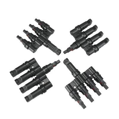 China Contact Resistance Less Than 0.5 M Ohm Fixed Connector Solar Branch for sale