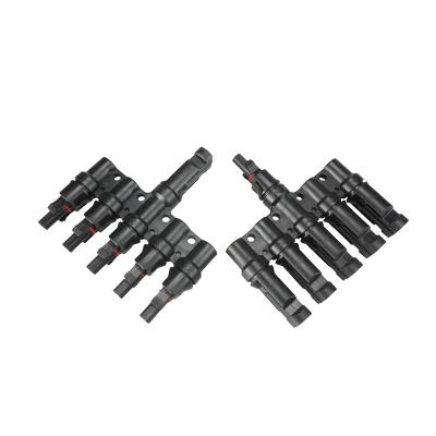 China Fixed Connector Solar Branch With PPO Cable Material Test Voltage 1min for sale