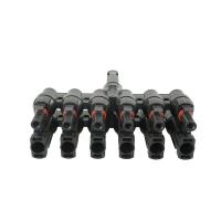 China IP67 Waterproof Copper Solar Branch Connector 6000V Test Voltage for sale