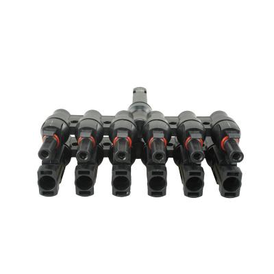 China IP67 Waterproof Copper Solar Branch Connector 6000V Test Voltage for sale
