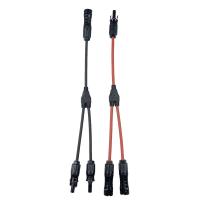 China IP67 Fixed 2 To 1 1500V Connector Solar Branch With And Class II Protection for sale