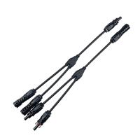 China IP67 Waterproof Solar Branch Connector with Copper Contacts and PPO Cable for sale