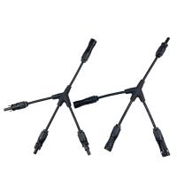 China Waterproof IP67 Solar Branch Connector Class II Panel Connector With PPO Cable for sale