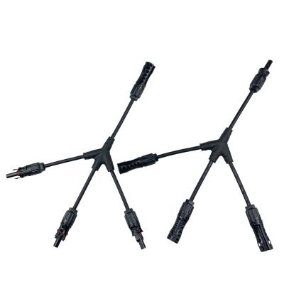 China Waterproof IP67 Solar Branch Connector Class II Panel Connector With PPO Cable for sale