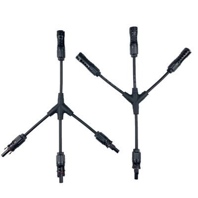 China Fixed Connector Solar Branch 1500V Protection Class II IP67 Degree Of Protection for sale