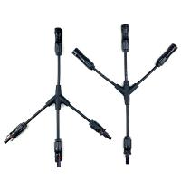 China Rugged 30A Copper Solar Branch Connector For Class II Protection Rated Voltage 1500VDC for sale