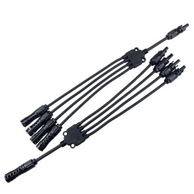 China IP67 1500V 4 To 1 Solar Branch Connector Secure And Easy Connection For Solar Panels for sale
