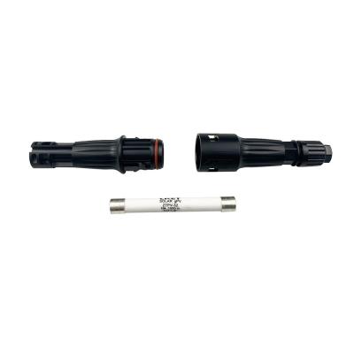 China 30A 1500V Solar Fuse Connector Female IP67 for Solar Panels for sale