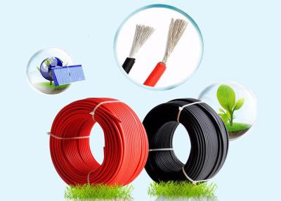 China 6mm² Single Core Solar PV Cable 6.1mm OD 1000/1500V DC Tinned Copper XLPE Insulation for sale