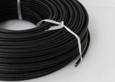 China 4mm Twin Core Solar Cable with 0.8mm Tinned Copper Conductor - AC 600/1000V DC 1800V Rating for sale