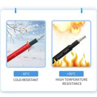 China Temperature Rating -40C To 90C 6.0mm Solar Direct Current Cable for Long-Lasting Solar Systems for sale
