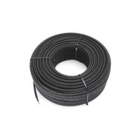 China Black/Red DC Solar Cable 100m Length 6.0mm Outer Diameter for Solar Panel System Installation for sale