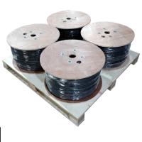 China Black / Red 6mm2 Inner Conductor Photovoltaic Direct Current Cable for Solar Power Installations for sale