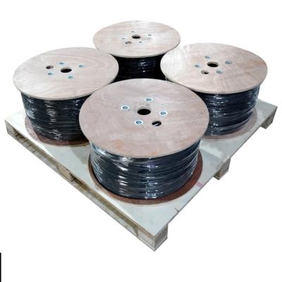 China Black / Red 6mm2 Inner Conductor Photovoltaic Direct Current Cable for Solar Power Installations for sale