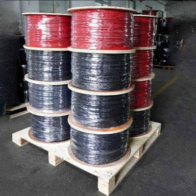 China XLPO Insulation Material DC Solar Cable With Copper Conductor And 1500V Voltage Rating For Optimal Solar Energy Efficiency for sale