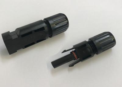China 30A Solar Connector with IP67 Waterproof Rating and ≤5mΩ Contact Resistance for 2.5-6mm² Cables for sale
