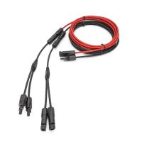 China 10 Feet Black And Red Solar Power Cable Harness 1500V 4mm2/6mm2 For Solar Energy System for sale