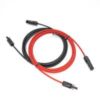 China Durable Solar Power Extension Cable With MC4 Connector Type And Tinned Copper Conductor for sale