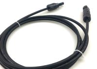 China TUV Certified 4mm² Solar Cable with IP67 Connectors - 1000V DC, 30A Capacity for PV Systems for sale