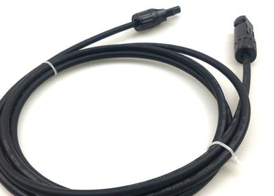 China TUV Certified 4mm² Solar Cable with IP67 Connectors - 1000V DC, 30A Capacity for PV Systems for sale