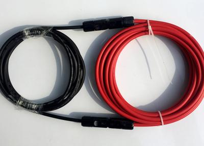 China IP67 Solar Extension Cable 30A 1000VDC with Connector for Power Plants - Available in 14AWG to 8AWG Sizes for sale