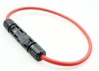 China 600V AC Voltage Solar PV Cable 4mm² with 30A Connectors - TUV Certified IP67 Rated for Photovoltaic Systems for sale