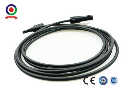 China Solar Extension Cable 1000V 30A Weather Resistant PV Connector for Photovoltaic Systems 1.5-6.0mm² Cross Section for sale