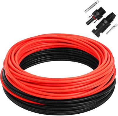 China EN50618 Single Core Solar PV Cable 6.5mm H1Z2Z2-K PV1-F Weather Resistant for sale
